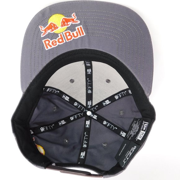 New Era | Accessories | Red Bull New Era 9fifty Gray Flat Bill Hat ...